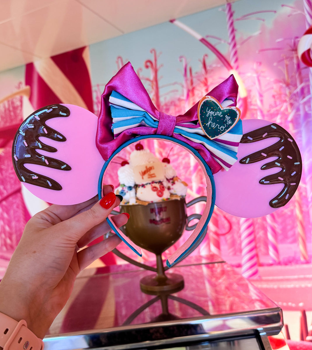 Vanellope Inspired 3D Minnie Ears – meagansminnieshop